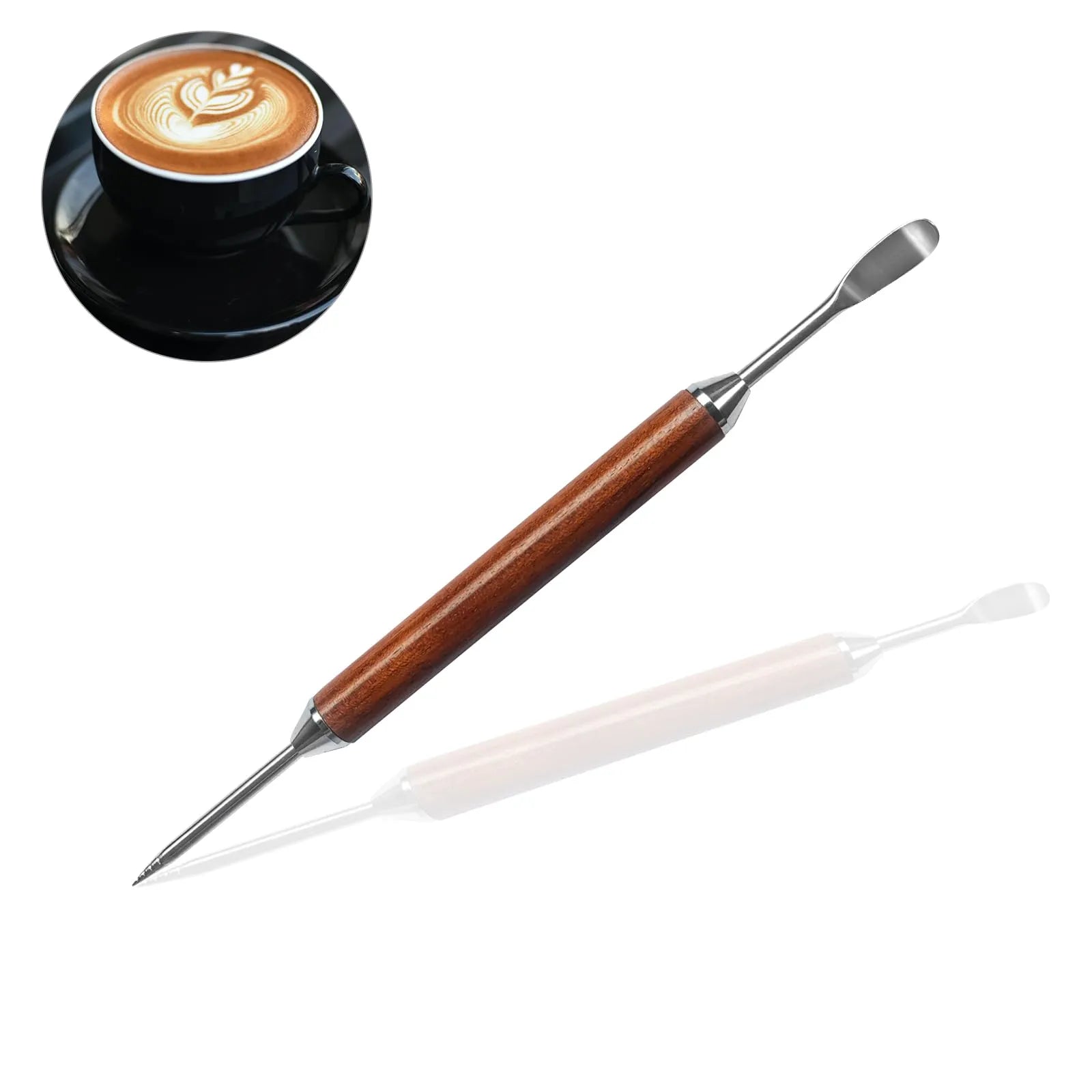 Stainless Steel Latte Art Pen - Barista Etching Tool – Coffee Plus