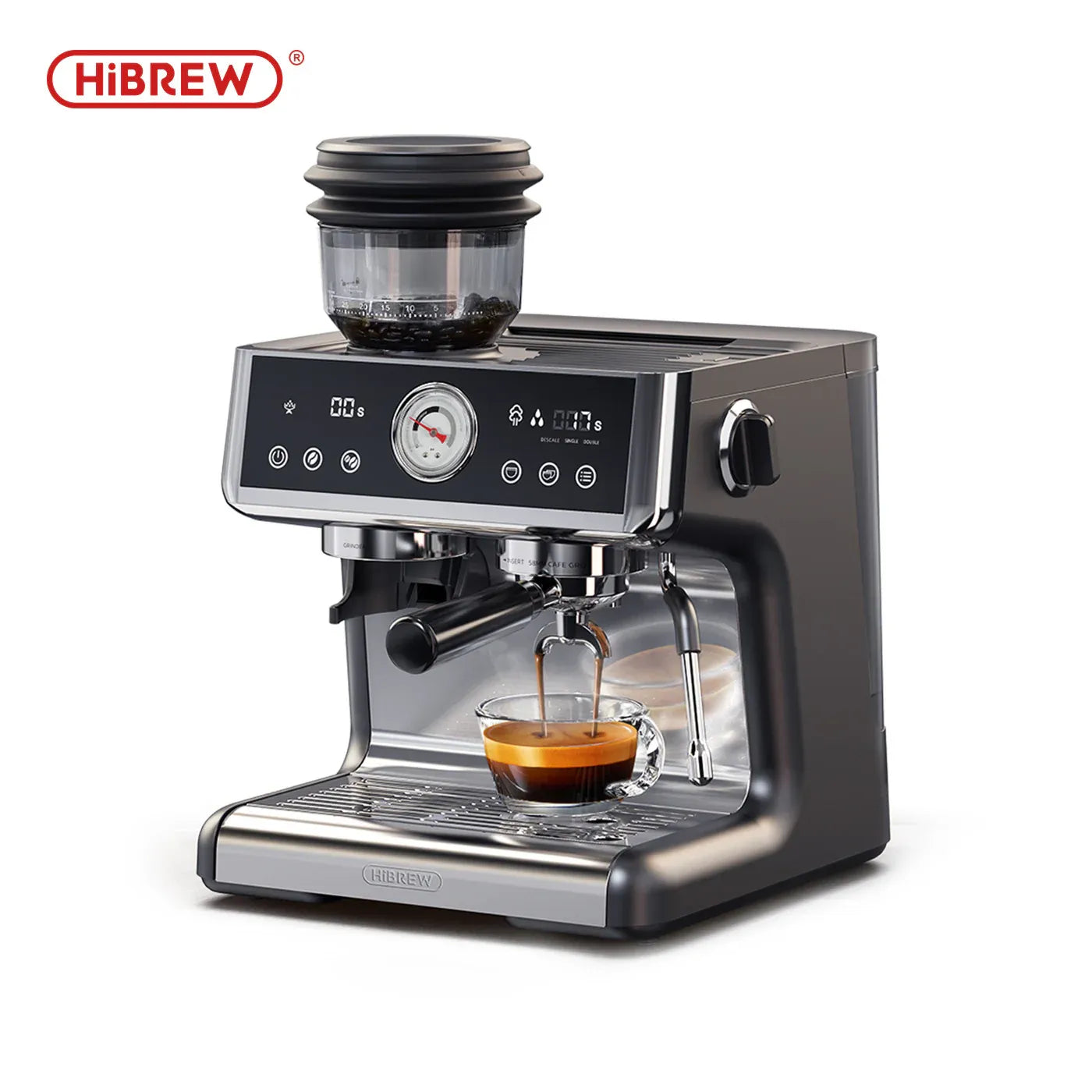 HiBREW H7 Barista Pro 20Bar Espresso Coffee Machine – Coffee Plus